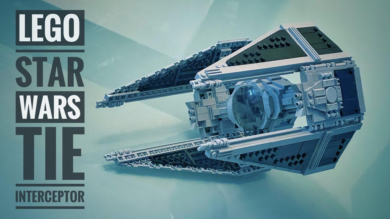 Lego Star Wars Tie Interceptor - Speed Build & Pictures - YouTube