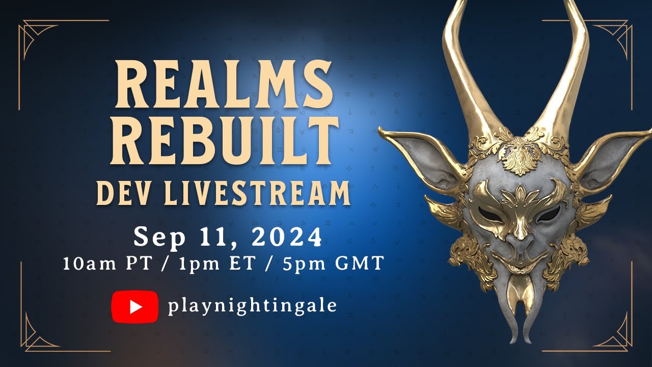 Realms Rebuilt: Nightingale Dev Livestream - YouTube