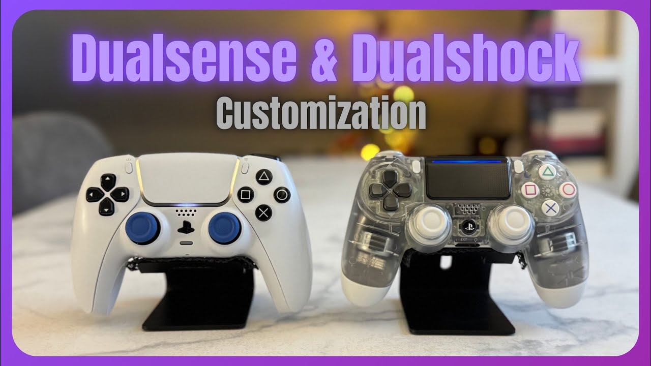 Die schönsten Controller ? Dualsense & Dualshock 4 Modding | + Teardown Tutorial - YouTube
