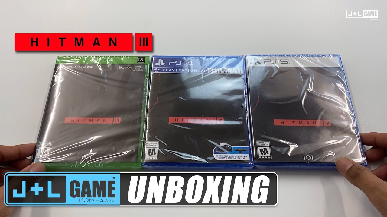Hitman 3 Ps4, Ps5, Xbox One, Series X Unboxing with gameplay for XSX ...