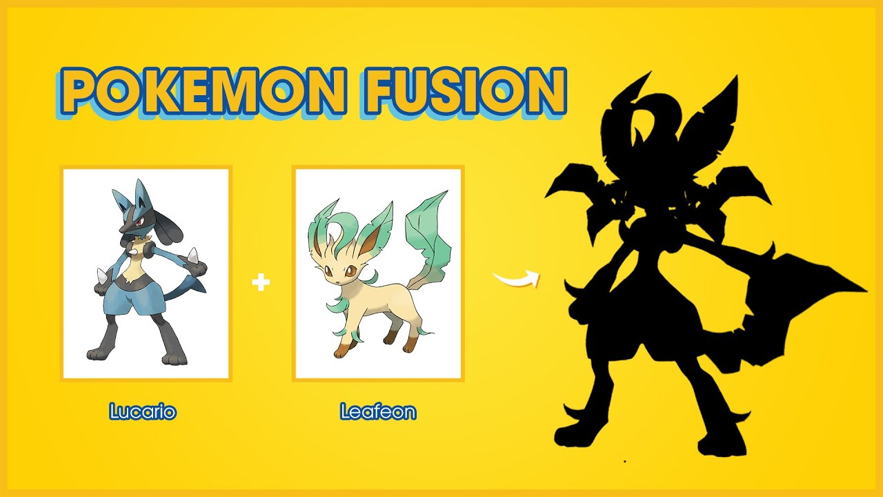 Pokemon Fusion | Lucario + Leafeon | pokemon infinite fusion - YouTube