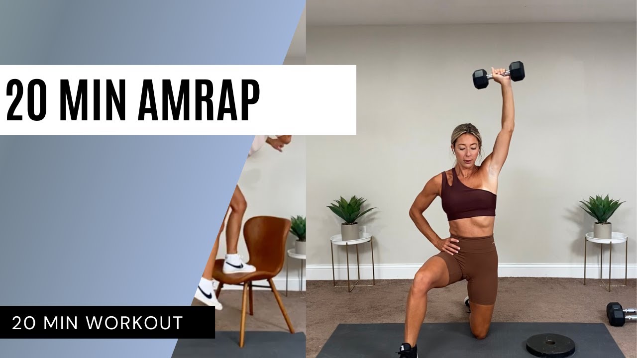 20 min full body AMRAP - YouTube