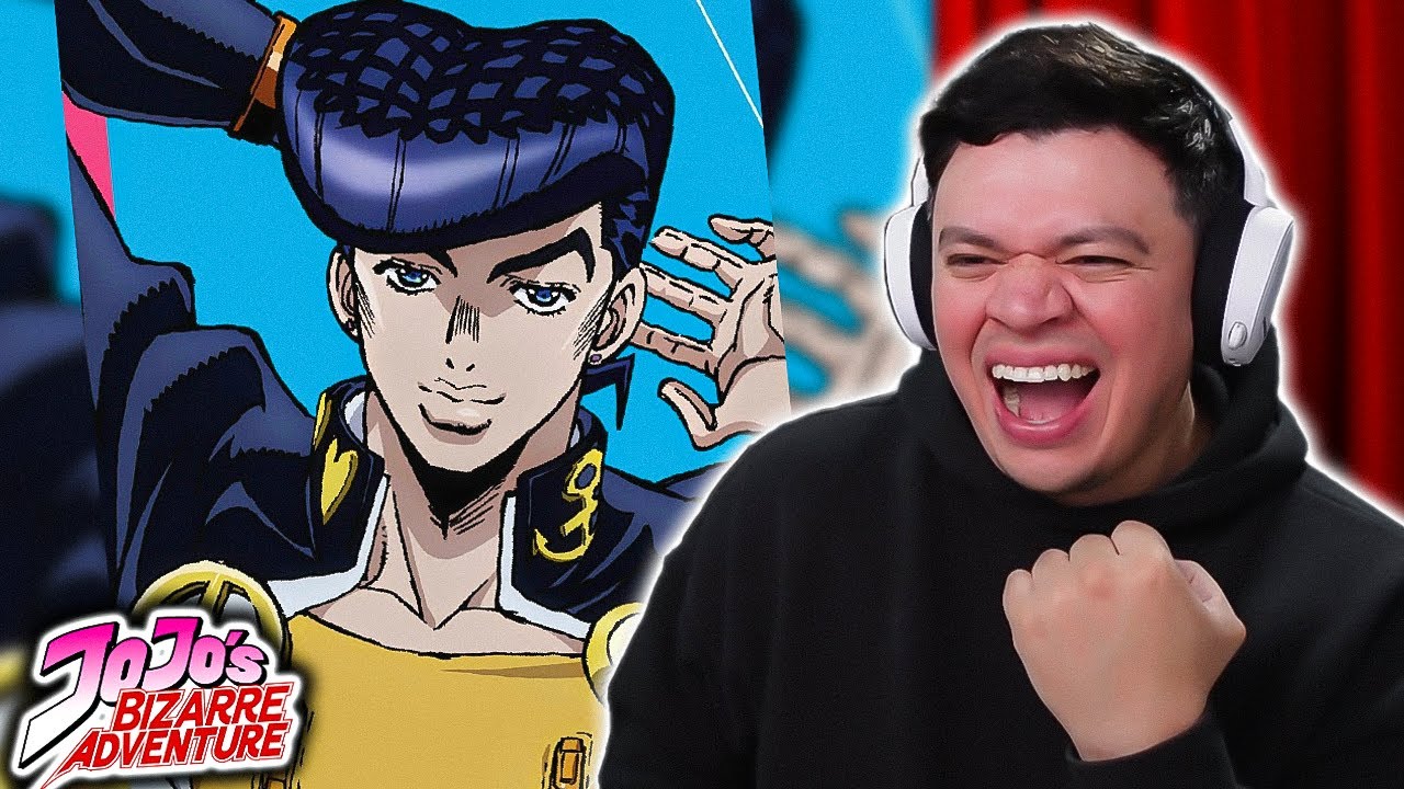 Reacting to JOJO'S BIZARRE ADVENTURE - JOSUKE'S THEME for the FIRST ...