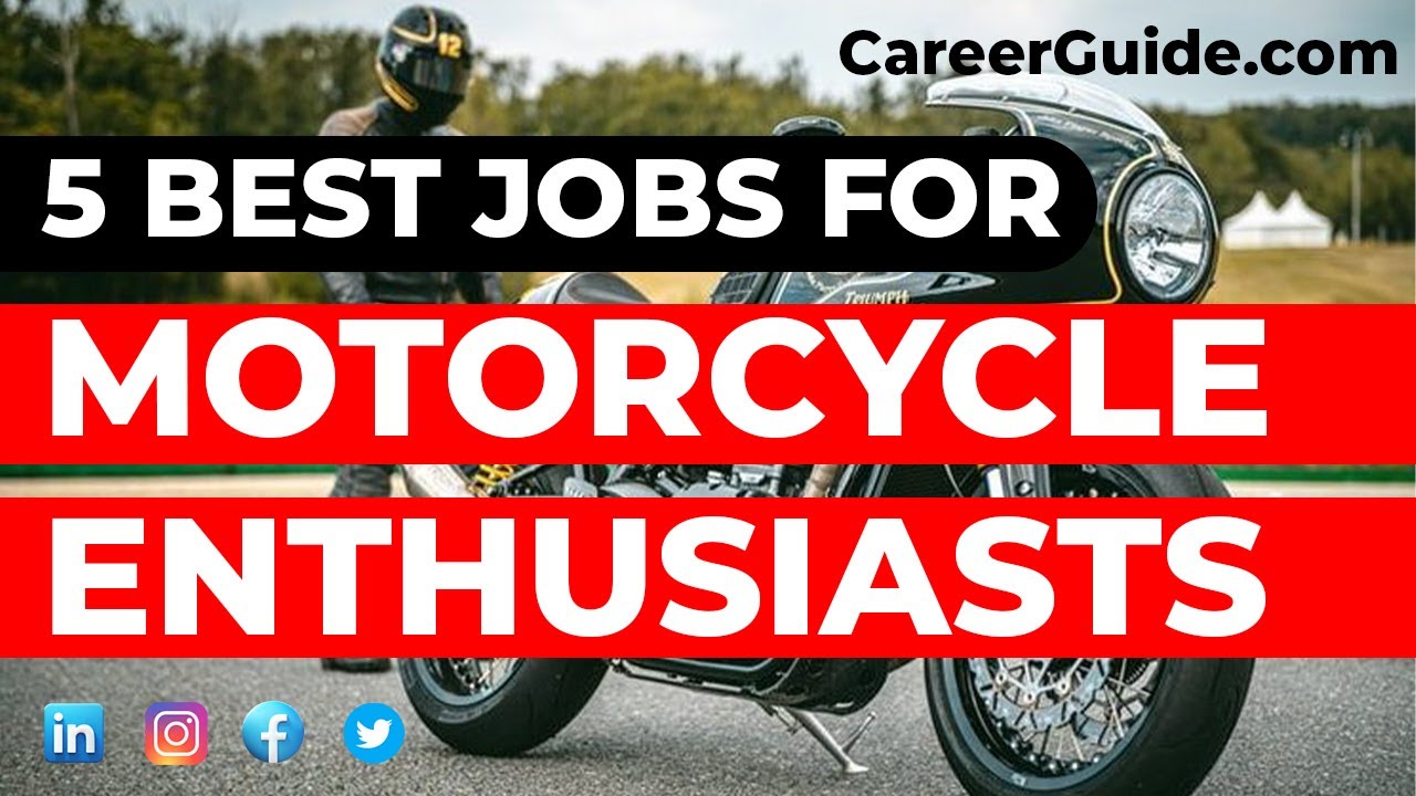 5 Best Jobs For Motorcycle Enthusiasts | Career Options - YouTube