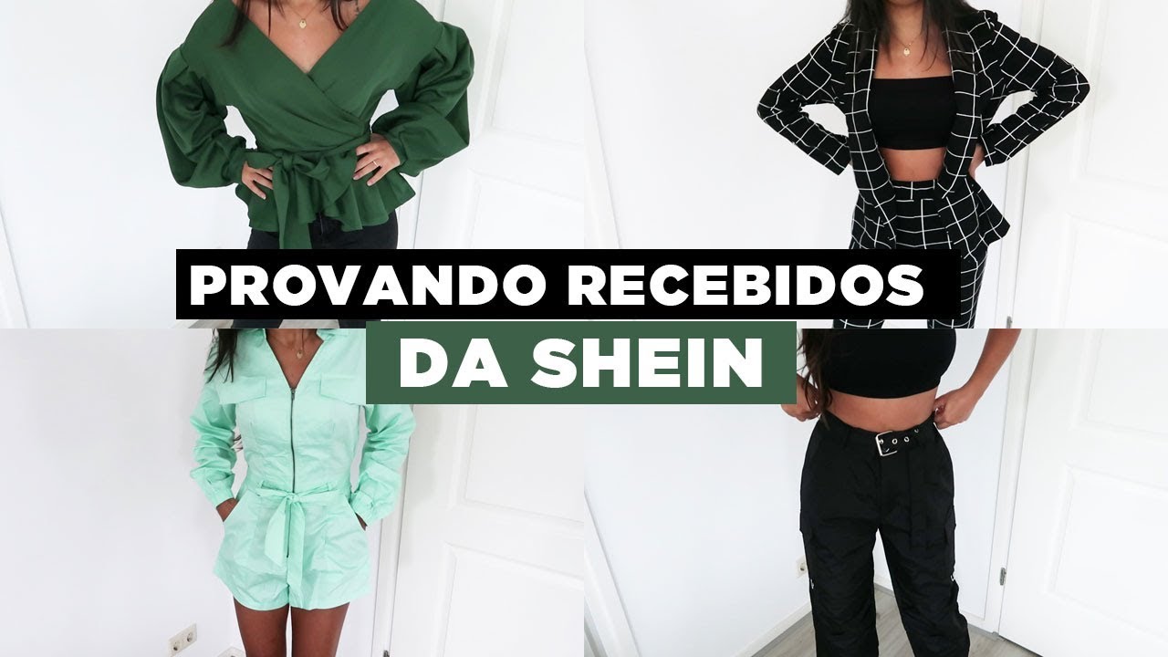PROVANDO ROUPAS DA SHEIN | #Caroltododia - YouTube