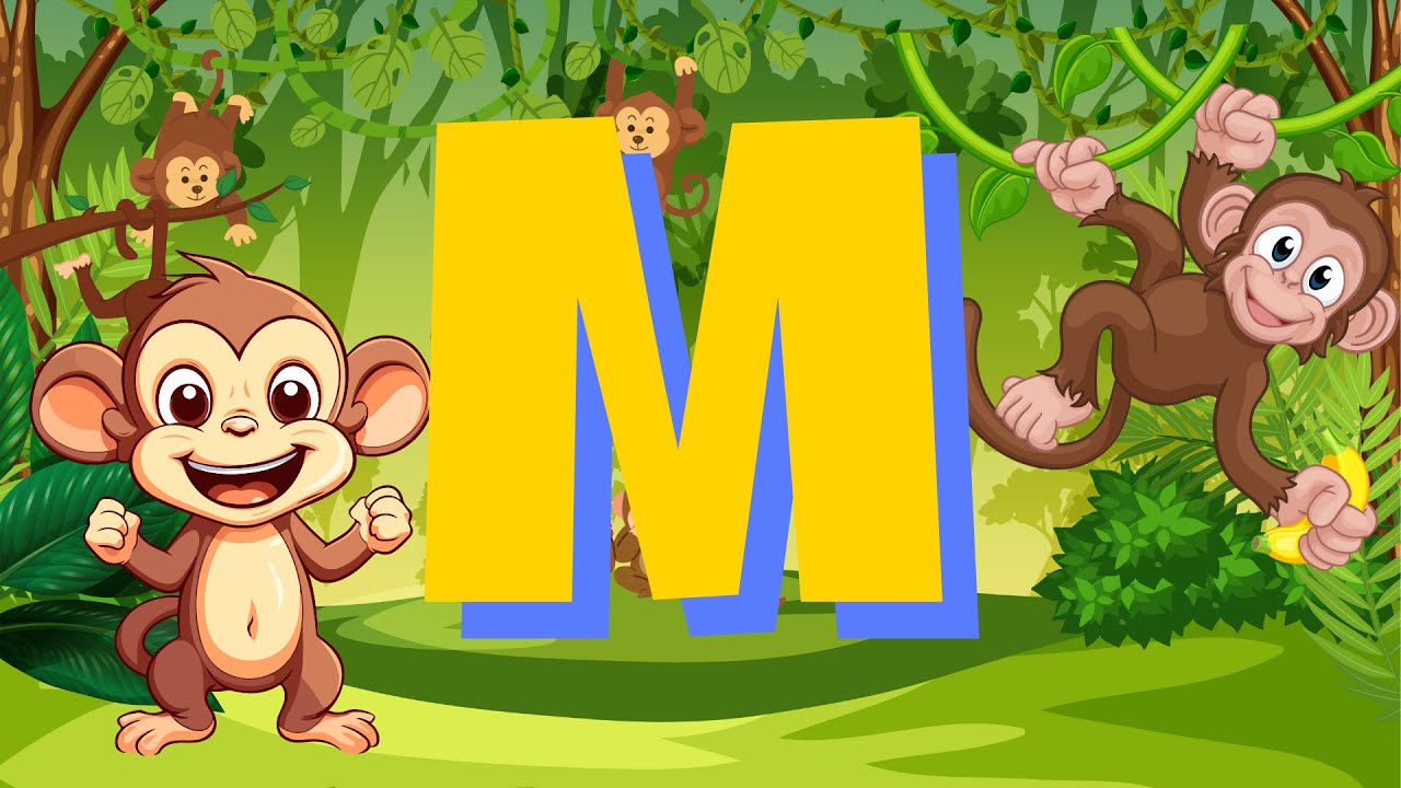 The letter M song | Learn the ABC | Hip hop | Nursery rhyme | Linky ...