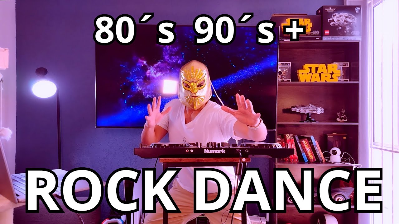 Rock Dance Mix | 80s & 90s DJ Set | Nostalgic Vibes | WIRU 🎸 - YouTube