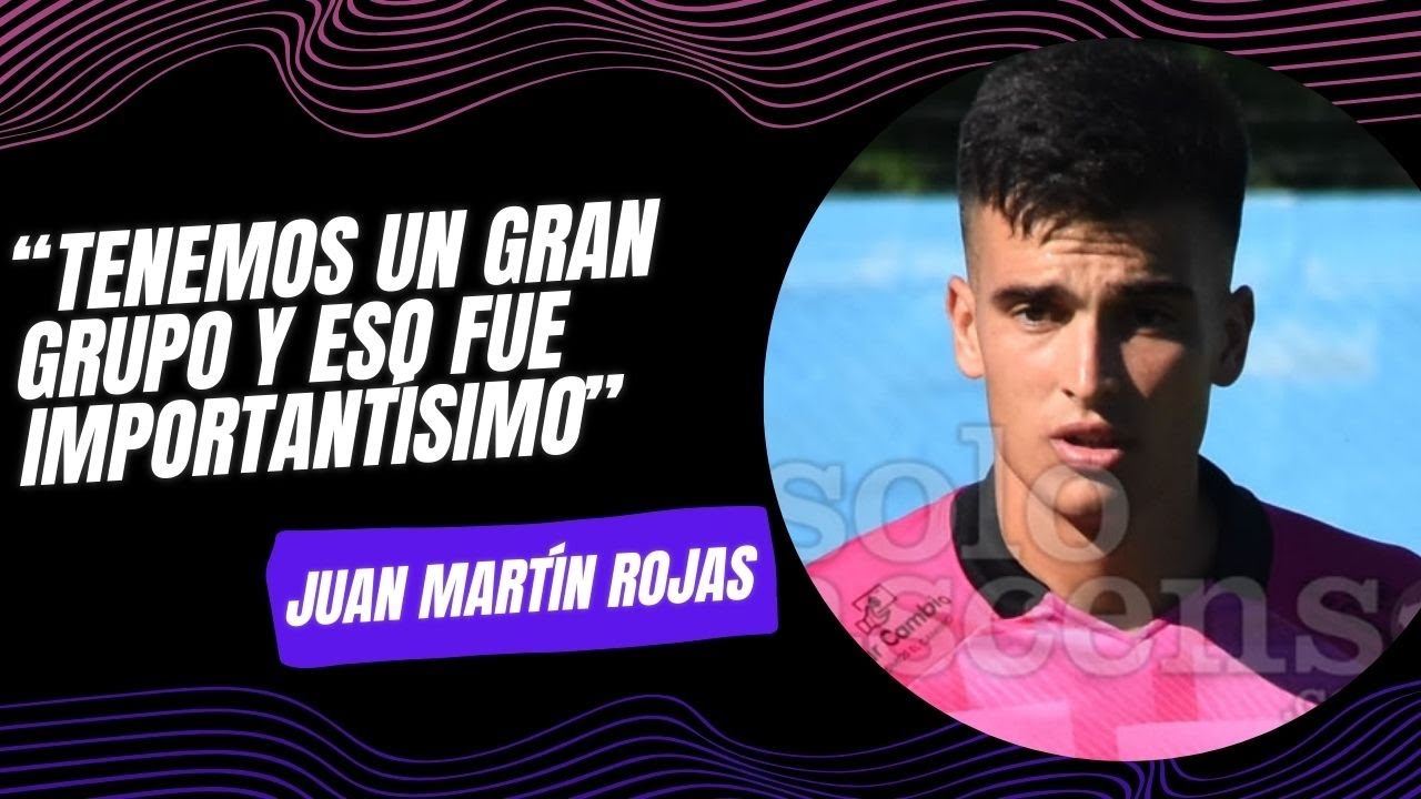 "Tenemos un GRAN GRUPO y eso fue IMPORTANTÍSIMO", destacó Juan Martín ...