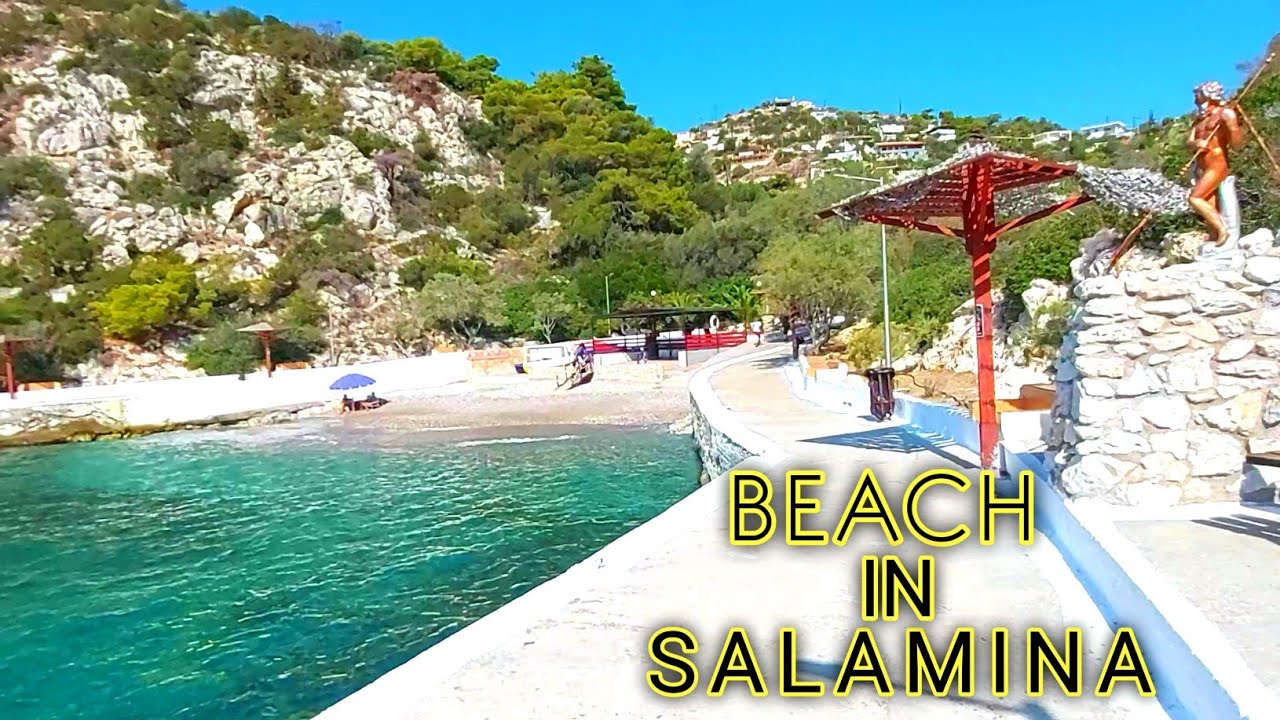 BEACH IN SALAMINA 2023 - YouTube
