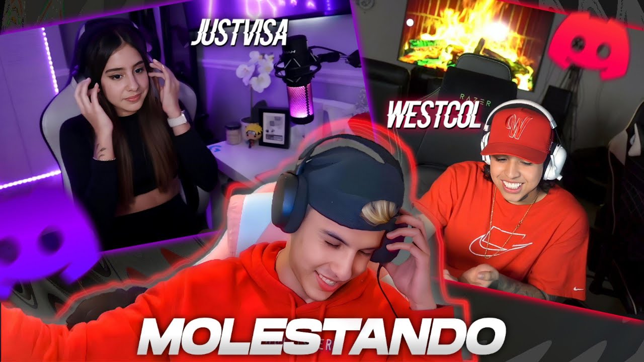 Molestando a Justvisa con WestCOL, Samulx | La Gaming House - YouTube