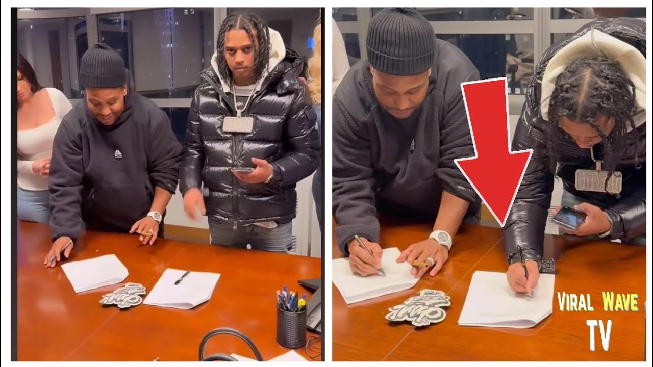 Dthang Signs A Million Dollar Record Deal - YouTube