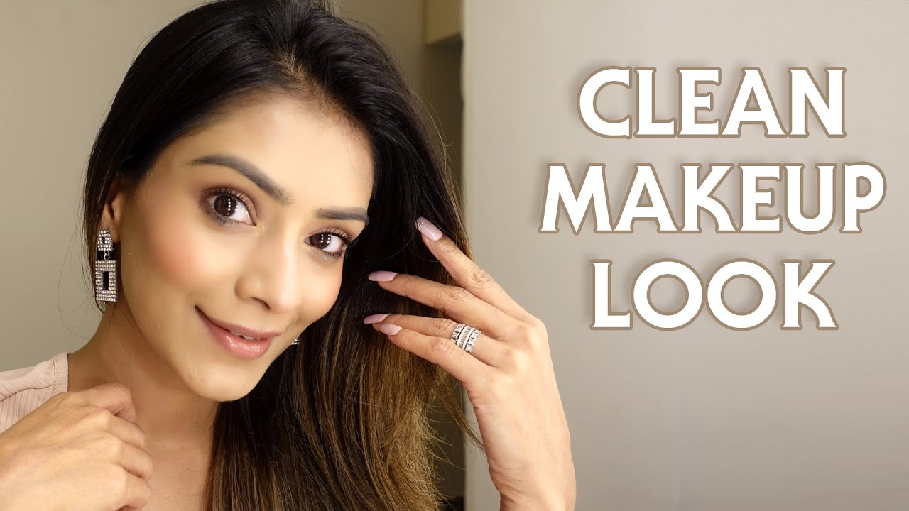 Clean Makeup Look Tutorial - Clean Beauty Makeup Look - Foxy Makeup Tips - YouTube