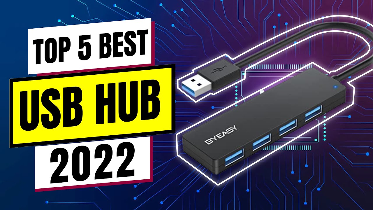 Top 5 Best USB Hubs - What's the best type of USB Hub for YOU? - YouTube