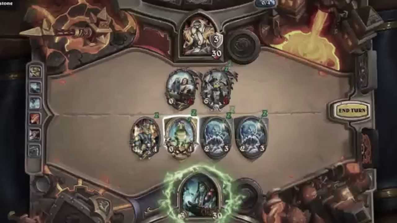 Dark Iron Arena Heroic (Hearthstone) TURN 2 KILL! - YouTube