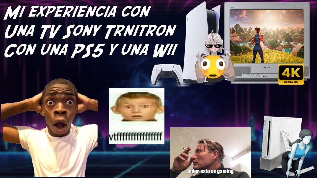 Use una PlayStation 5 en una Tv antigua... Mi experiencia con una PS5 ...
