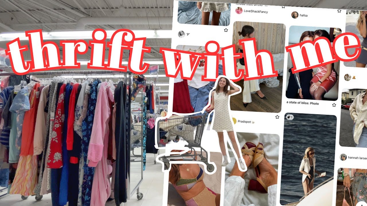 Thrifting My PINTEREST | Summer Try-On Haul - YouTube