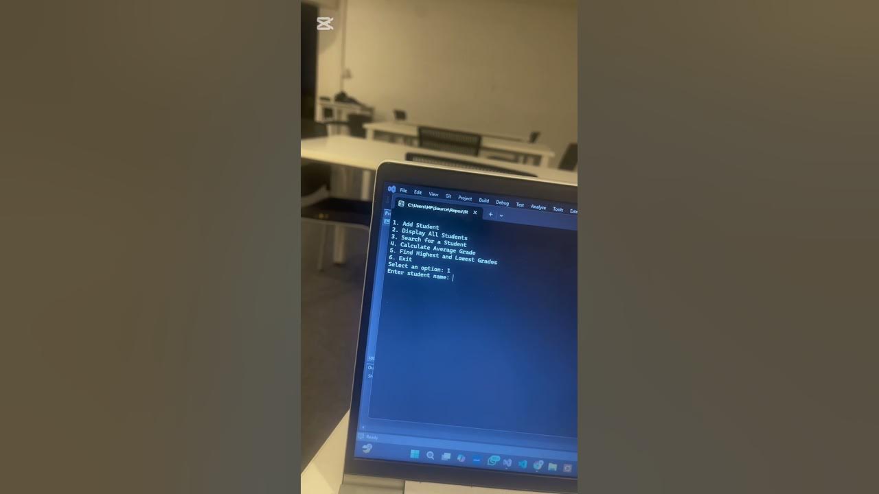 Students Grade Management System in C# Console App Demo - YouTube