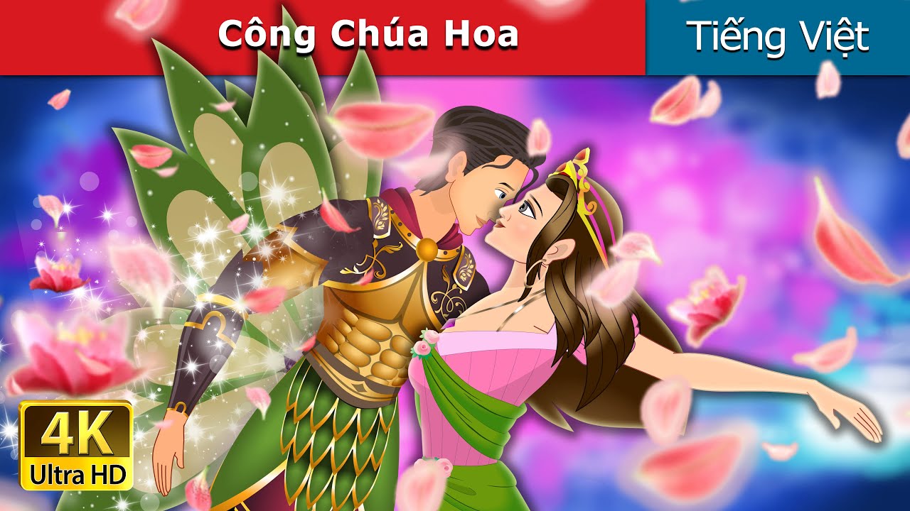 Công Chúa Hoa | The Flower Princess in Vietnam | Truyện cổ tích việt ...