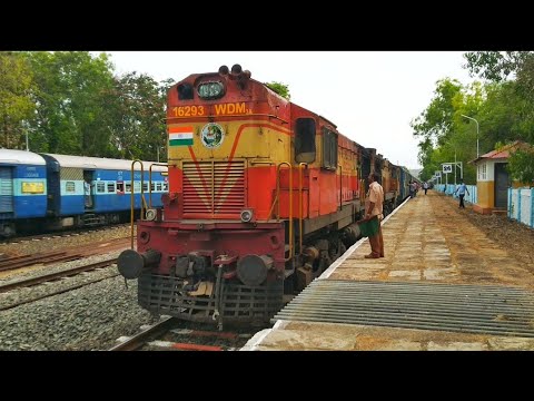 Heavy Twin WDM-3A Acceleration with 16337 Okha-Ers SF Express - YouTube