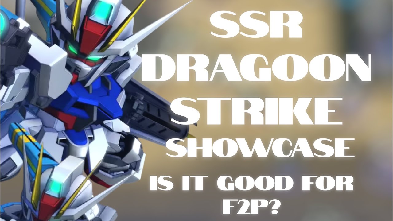 Sd gundam g generation eternal ssr dragoon strike showcase! - YouTube