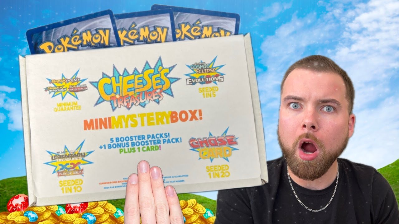 Opening Cheese's Treasures Mystery Box.. We pulled It! - YouTube