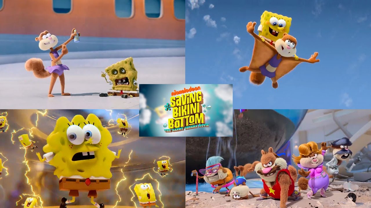 SALVANDO FONDO DE BIKINI LA PELÍCULA DE ARENITA FILTRADA (2024) RESUMEN ...