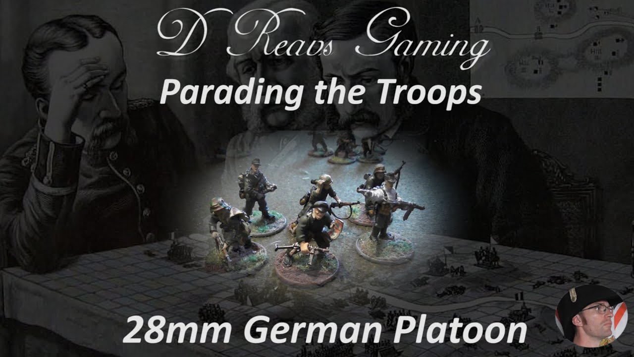 Parading the troops | German Gren Force | 1/52 28mm | WW2 | PTT14 - YouTube
