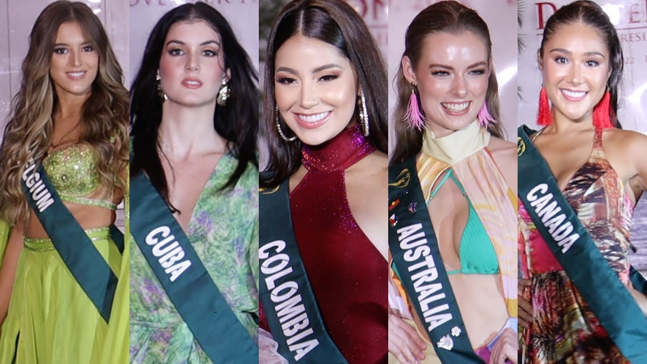 Miss Earth 2022 Fire Group Beach Wear Competition at PonteFino Hotel ...