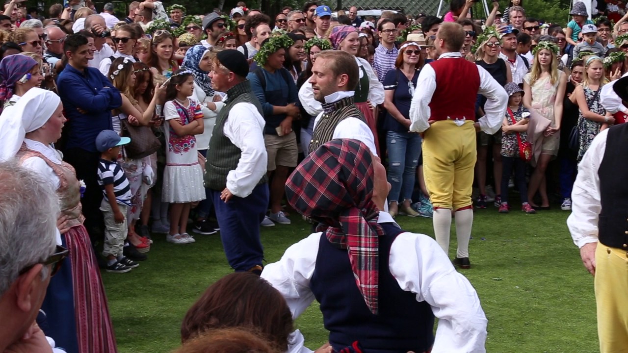 Midsommar Skansen 2017-06-23 MVI 4346 - YouTube