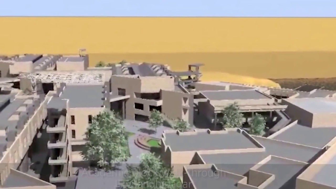 Academic Block walk-through IITGN - YouTube