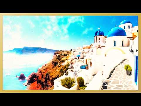 Greek Coastal Relaxation Music | Peaceful Aegean Sea Ambience & Mediterranean Calm