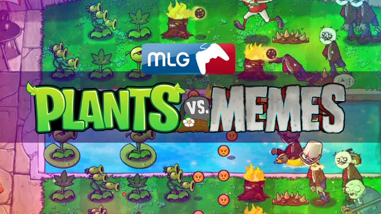 Plants vs Zombies GAMEPLAY | PVZ Memes VS Cartoons Mod | PVZ FunStuffs ...