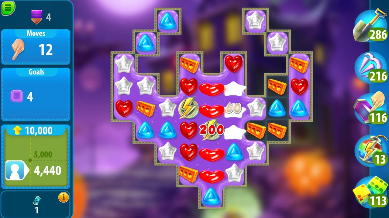 Gummy Drop Monster Candy Factory Level 4 - YouTube