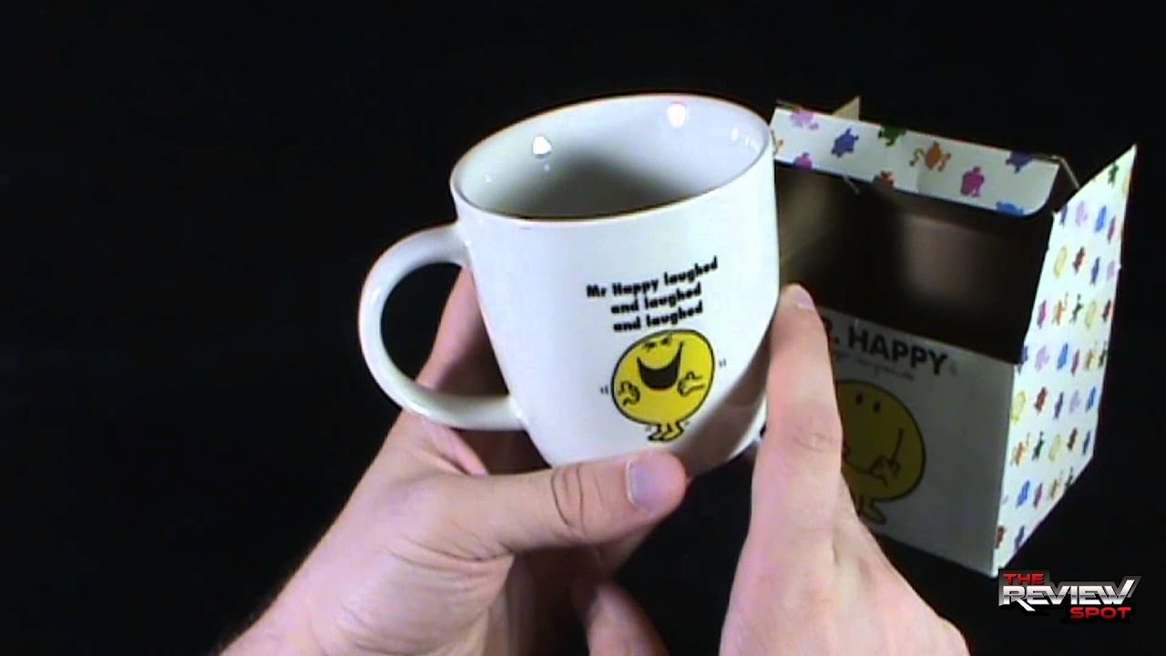 Collectible Spot - Mr. Men Mr. Happy Mug - YouTube