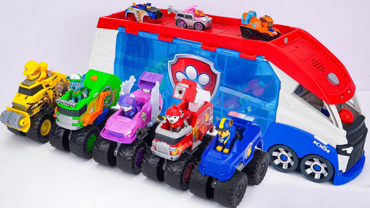 PAW Patrol to the Rescue! Paw Patrol Truck Set with ALL Pups 🐶🚨 | Paw ...