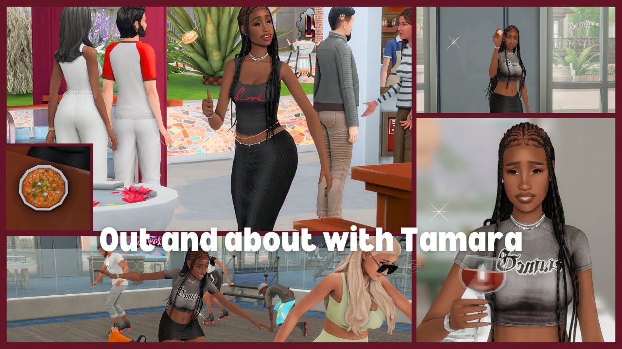 Out and About with Tamara | Sims 4 series - YouTube