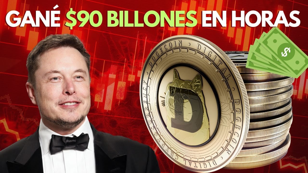 CEO: "GANÉ 90 MIL MILLONES EN HORAS" 🔥Dogecoin Criptomoneda 🚀 Noticias ...