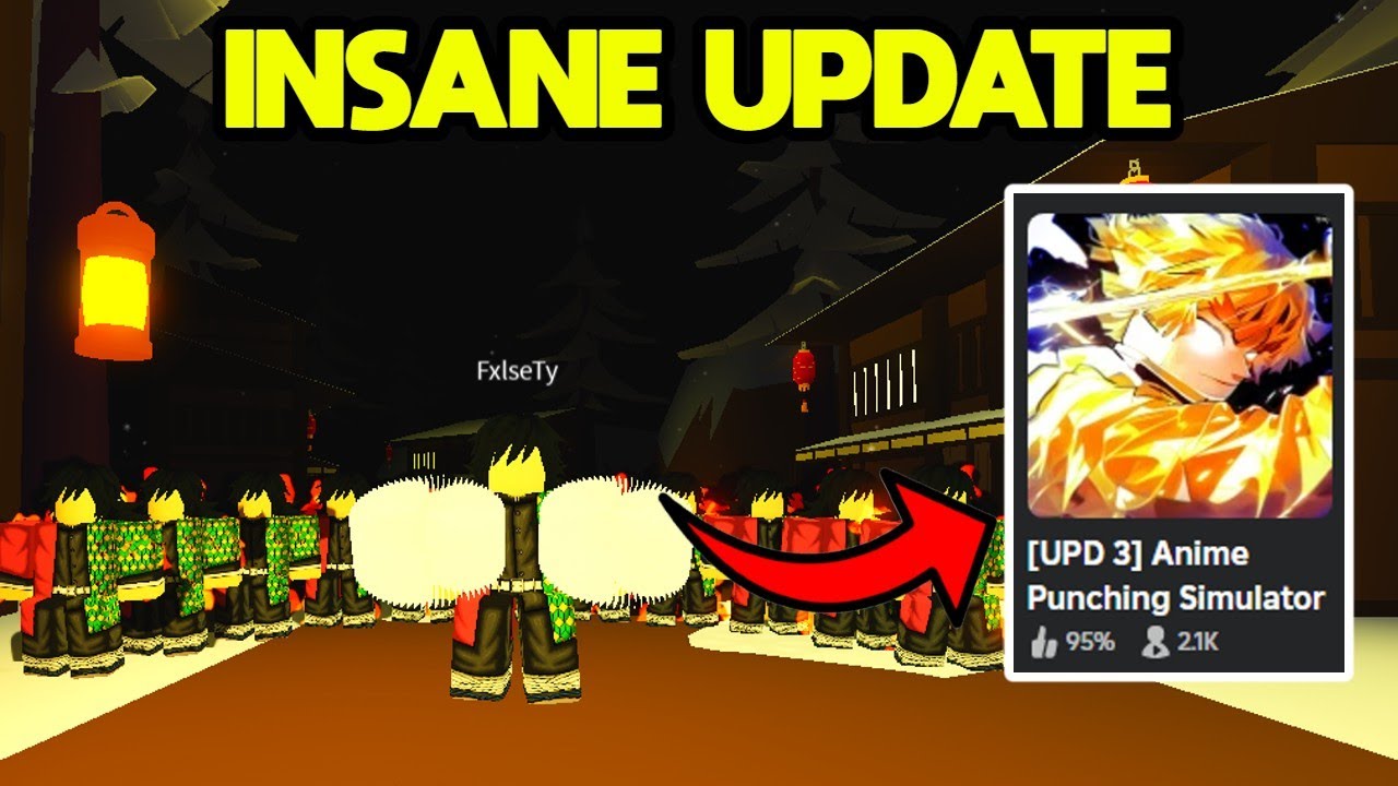 New "INSANE" Update 3 In Anime Punching Simulator 2 I Roblox - YouTube