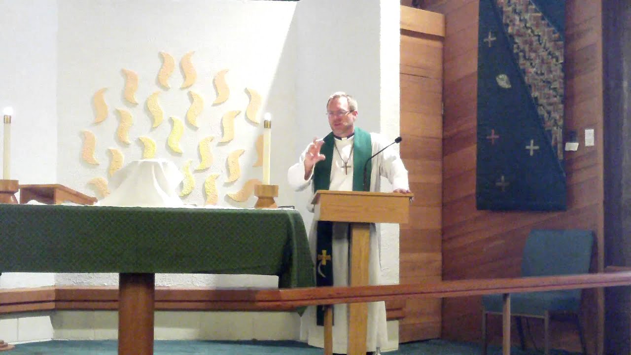 Pastor Daniel R. Smith preaching on "Stooping Down" on June 7, 2015 ...