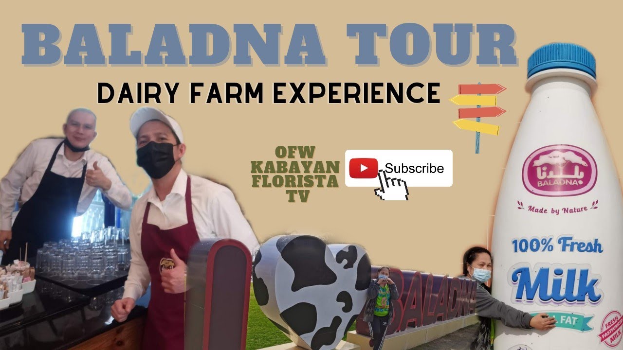 Episode 42: Baladna Tour | Dairy Farm Experience | Qatar Exploration ...