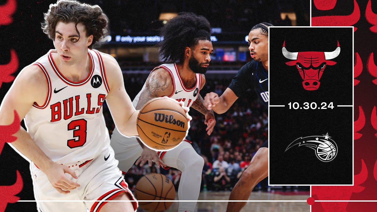 Back-to-back 20-point comeback wins! 🔥 Bulls rally to defeat Magic 102 ...