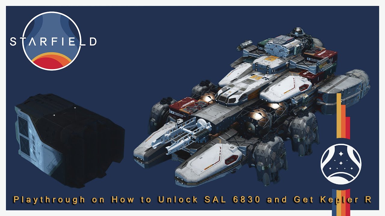 Starfield - Playthrough on How to Unlock SAL-6830 and Get Kepler R ...