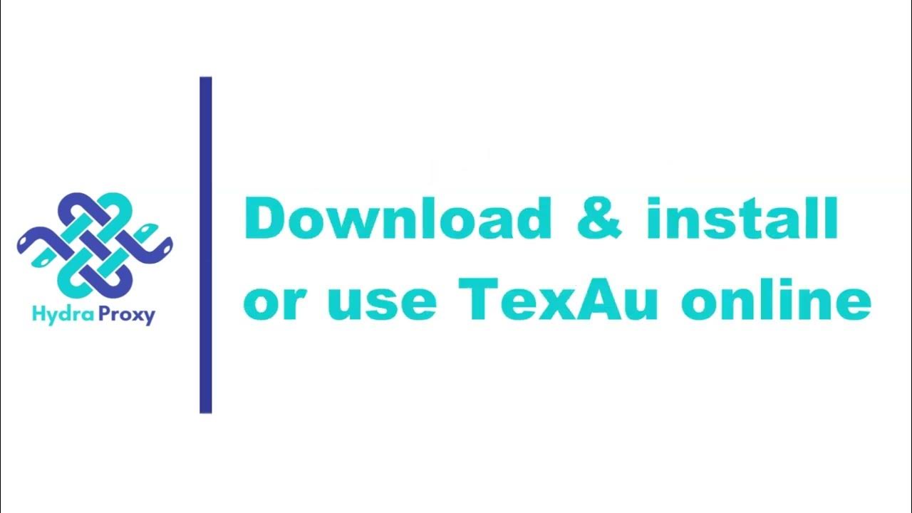TexAu proxy integration with Hydraproxy - YouTube
