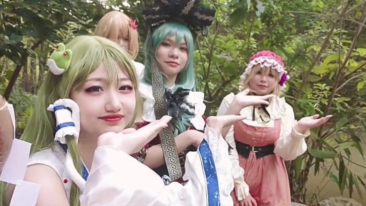 the moriya shrine's cosplay 【Touhou Cosplay】 - YouTube
