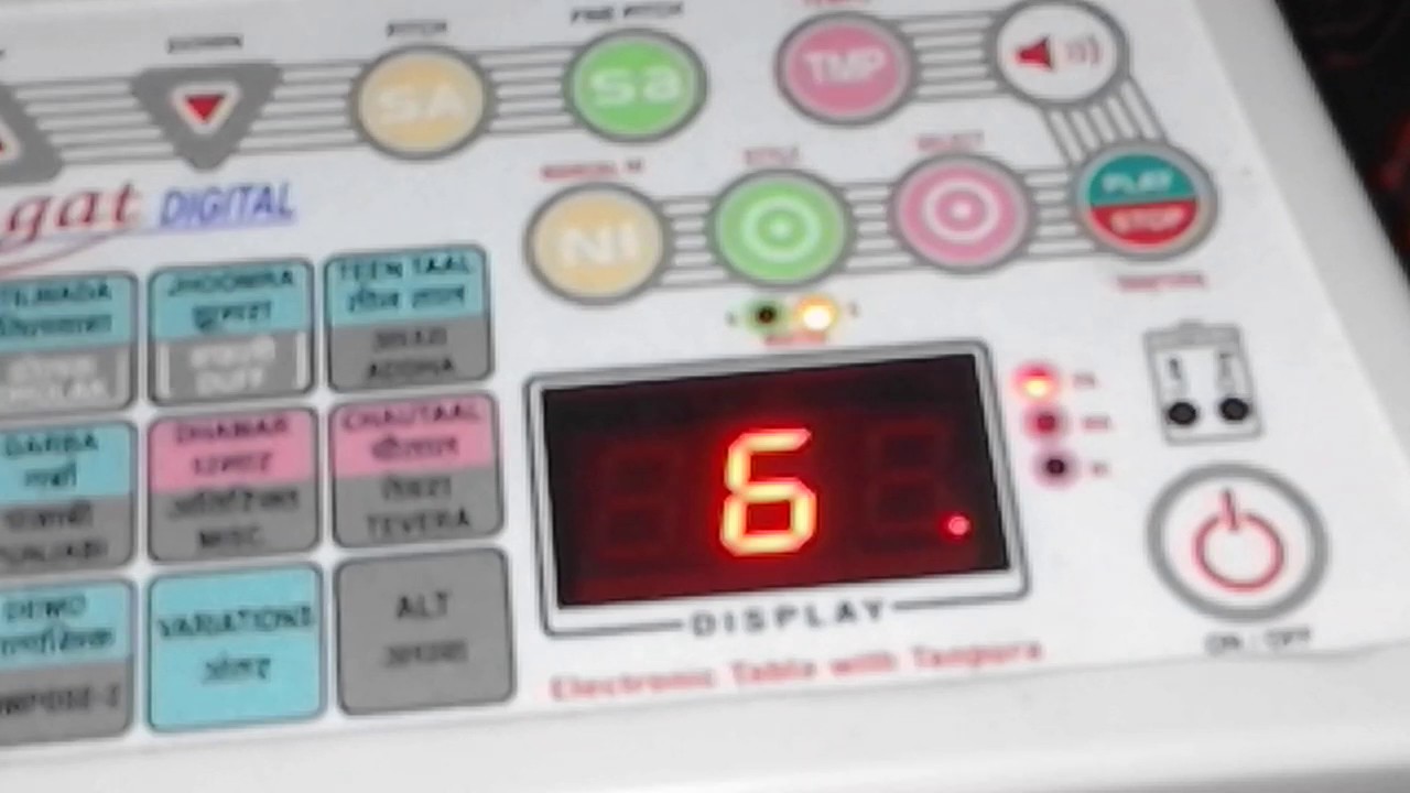 How to use tabla machine - YouTube