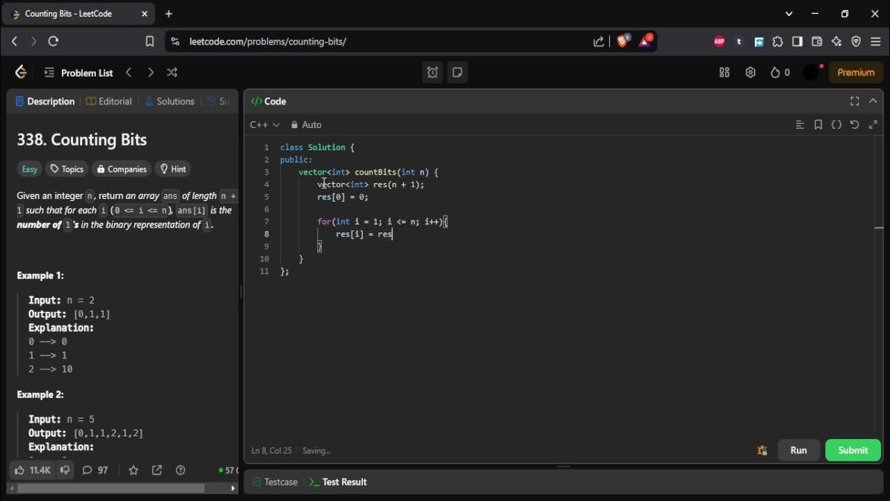 leetcode-338 - YouTube
