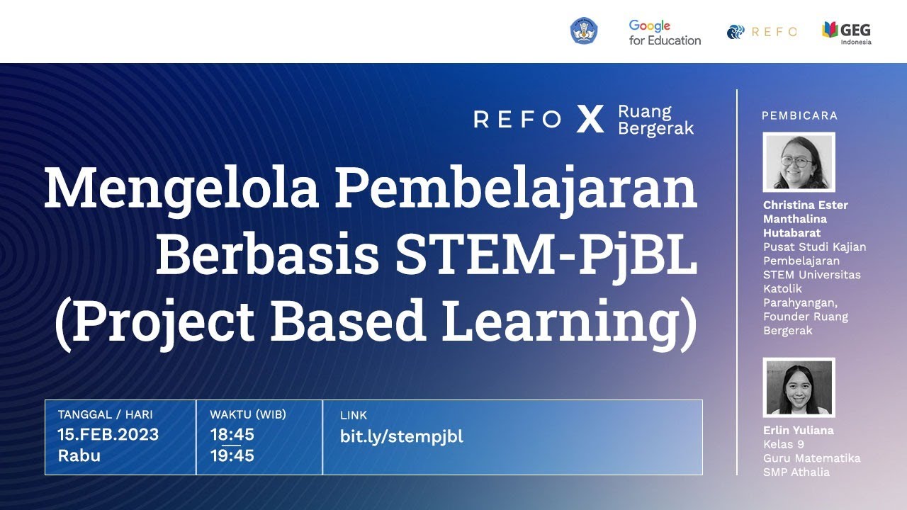 Mengelola Pembelajaran Berbasis STEM-PjBL (Project Based Learning ...