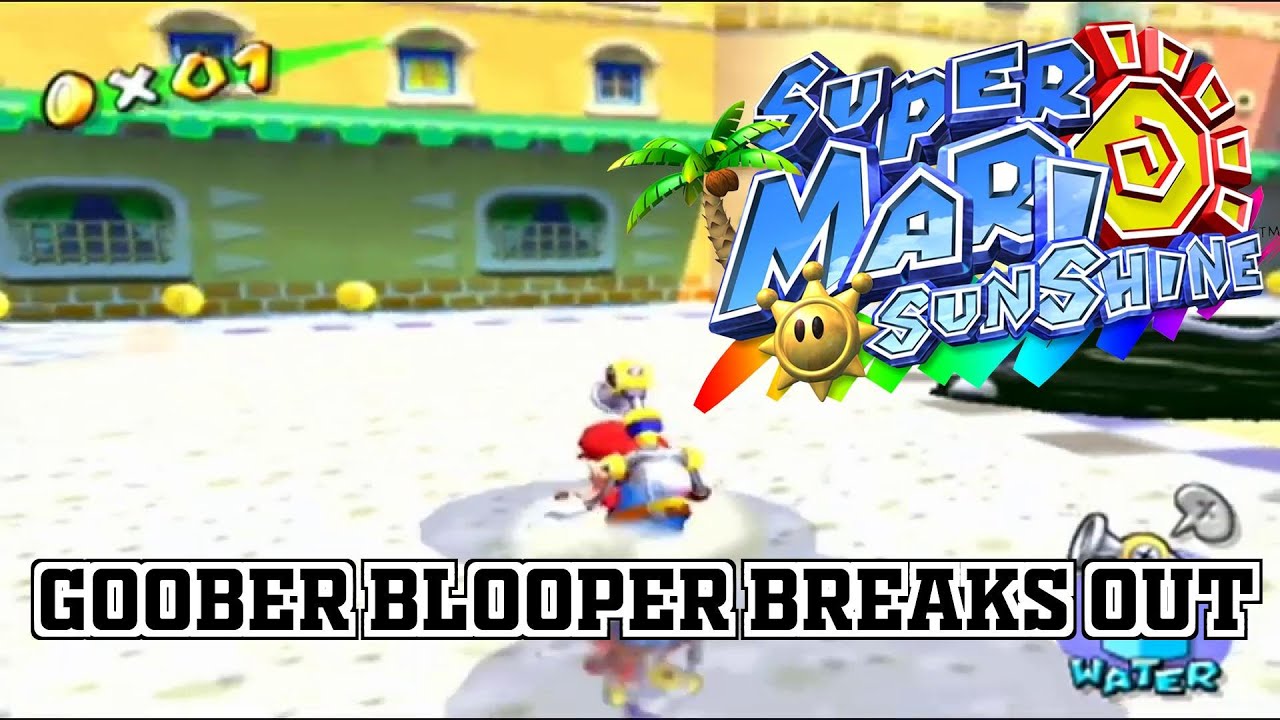 Super Mario Sunshine - Goober Blooper Breaks Out - YouTube