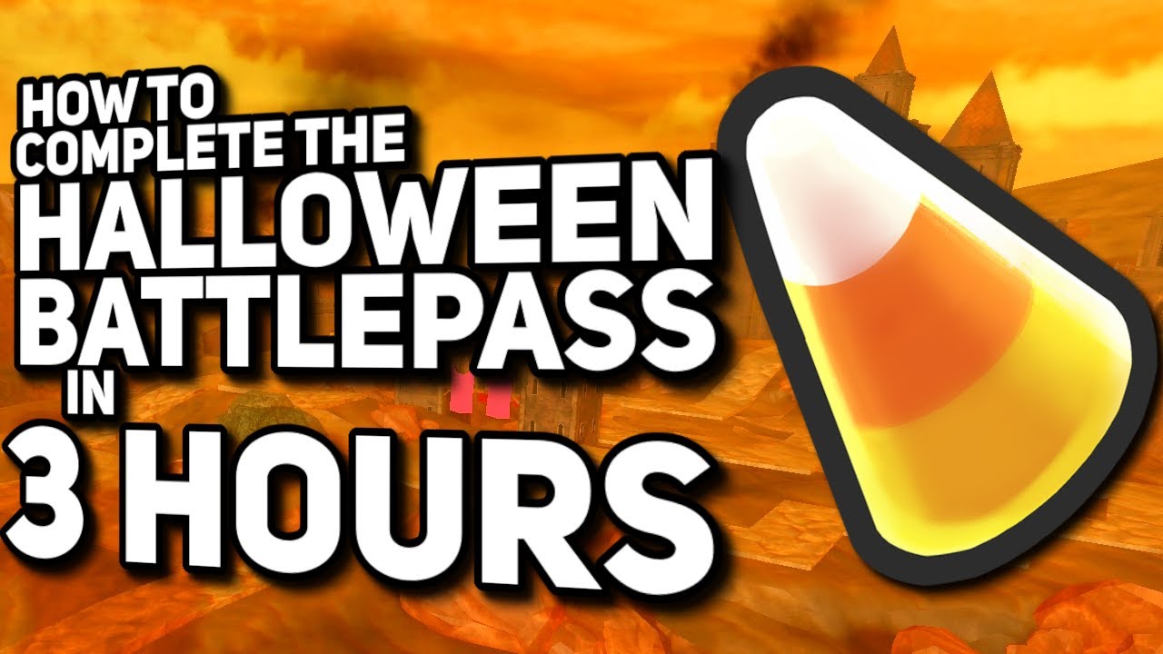 Complete Halloween Battlepass in 3 HOURS | Insane Candy Reward Method ...