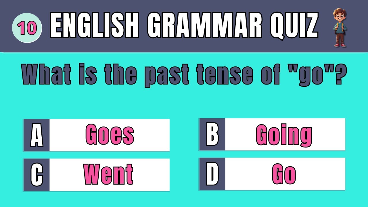 Fun English Learning: 20 Grammar Questions for All Ages! - YouTube